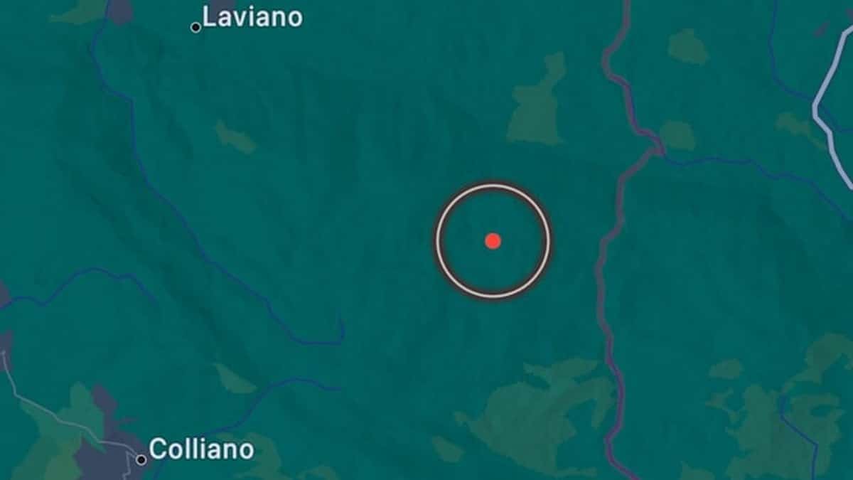 Paura in provincia di Salerno, terremoto tra Laviano e Colliano